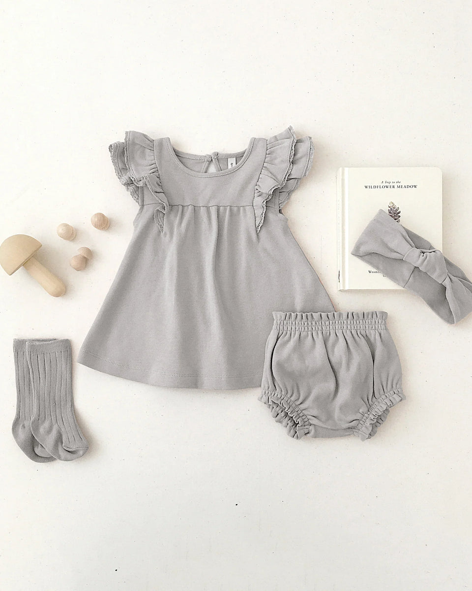 RIBBED KNOTTED HEADBAND || PERIWINKLE – Rylee + Cru