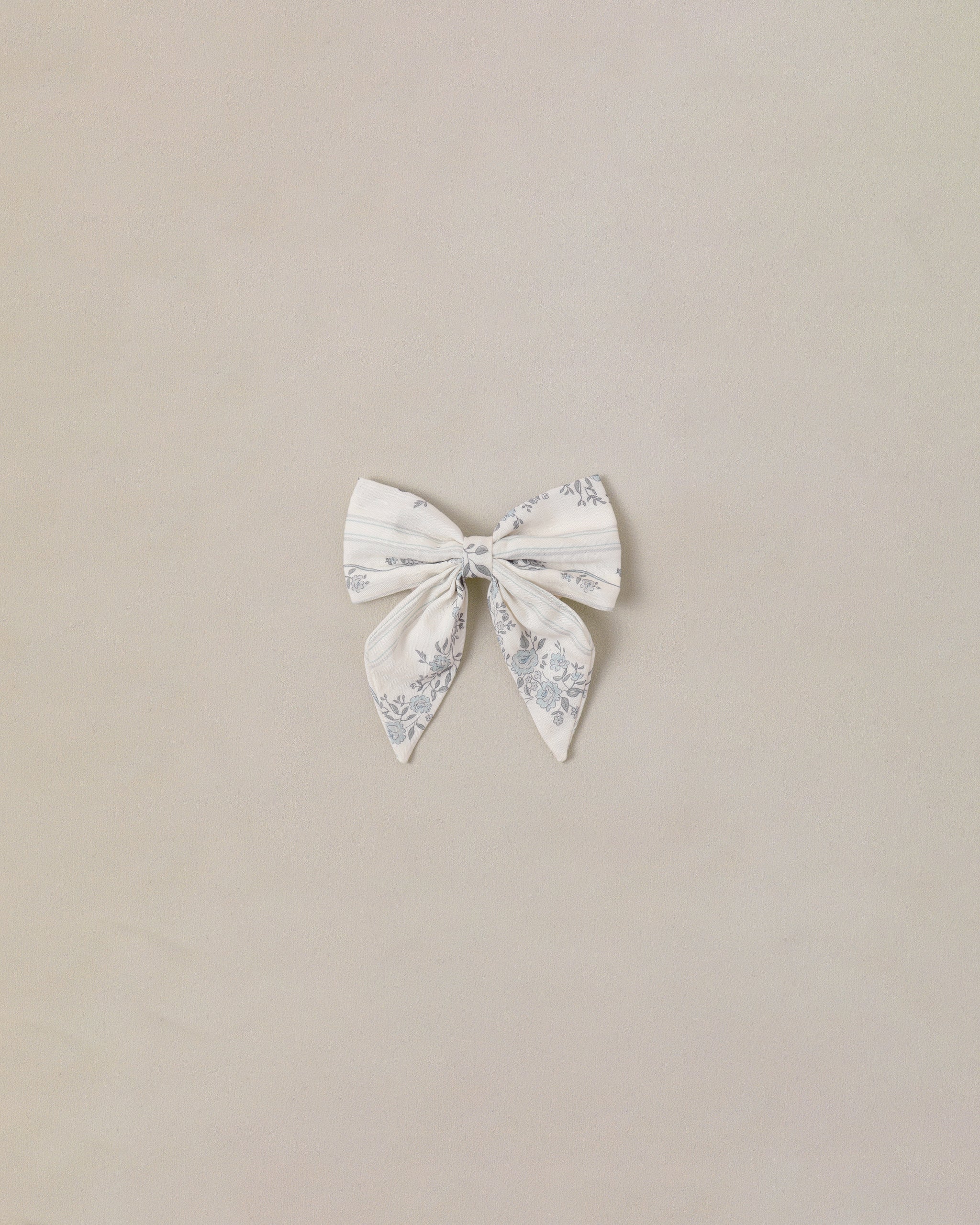 Norah Bow French Floral Stripe – Noralee