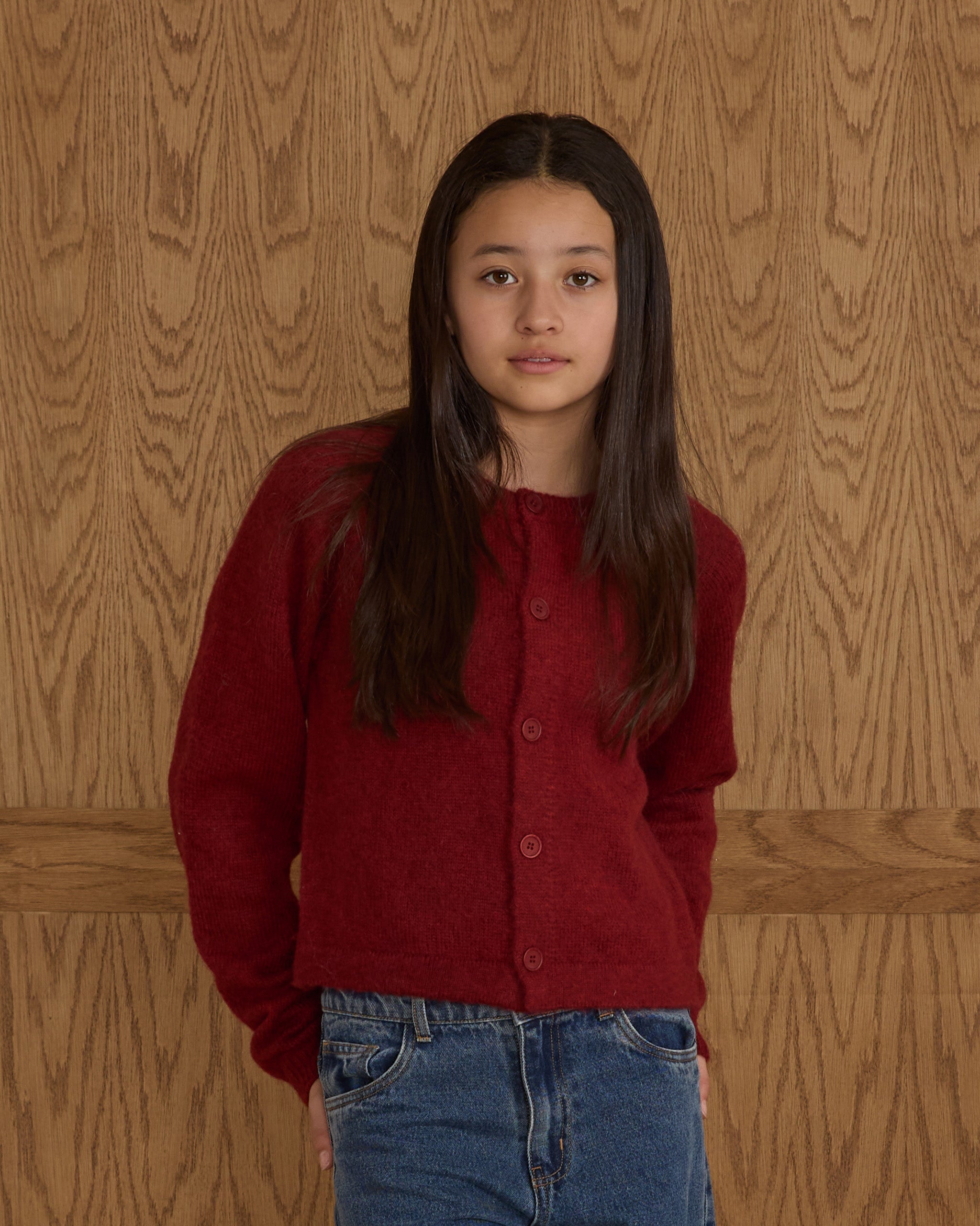 Fuzzy Cardigan || Ruby – Rylee + Cru Japan